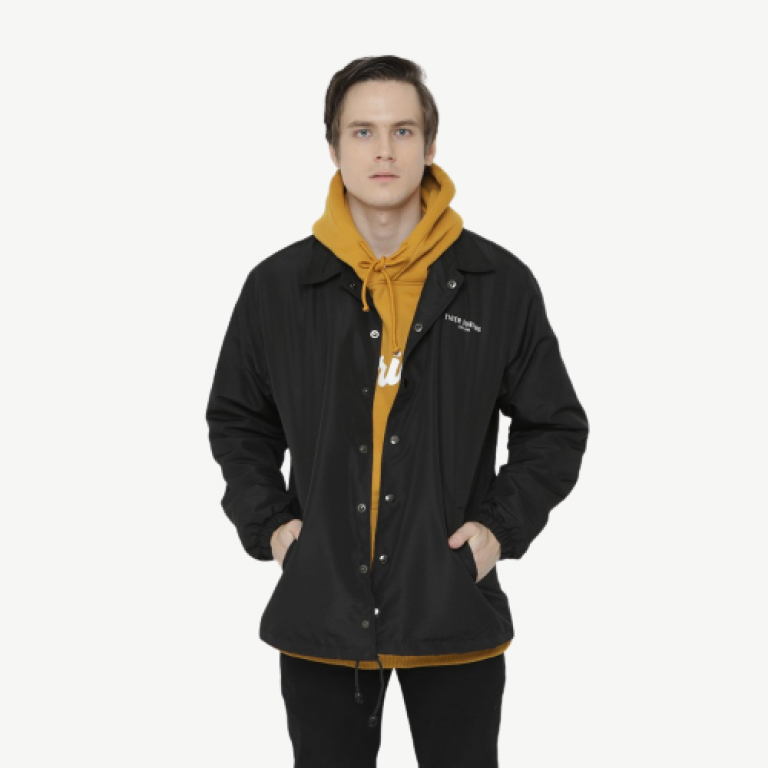 Erigo Coach Jacket Tiger Black Unisex — Kirim Belanja